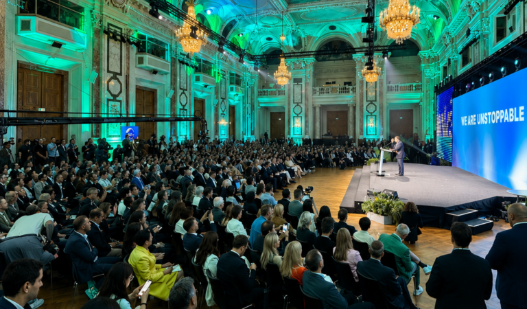 Schwarzenegger at the AWS 2026: Only Renewables are reliable – AUSTRIAN ...